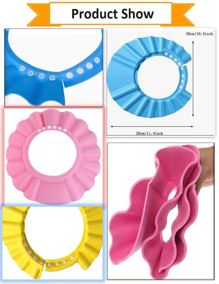 Eco-friendly Adult Shower Visors - Sustainable & Stocked