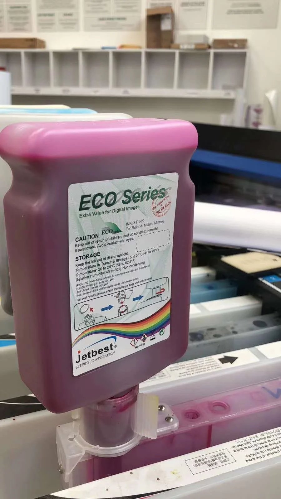 500ml Jetbest Eco Solvent Max3 ESL5 for Rf-640/vs-300i