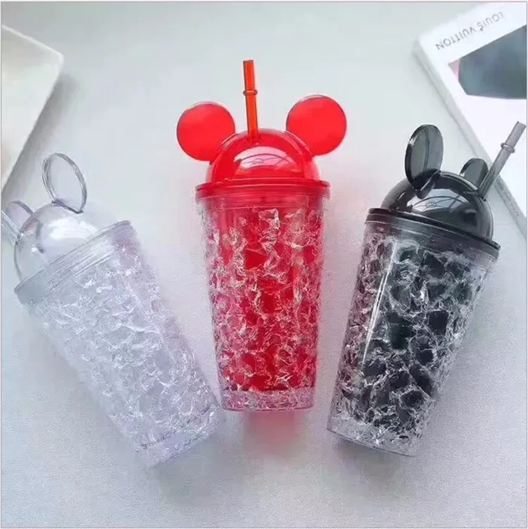 Colour Crystal Freezer Travel Tumbler - 16oz Plastic Mug