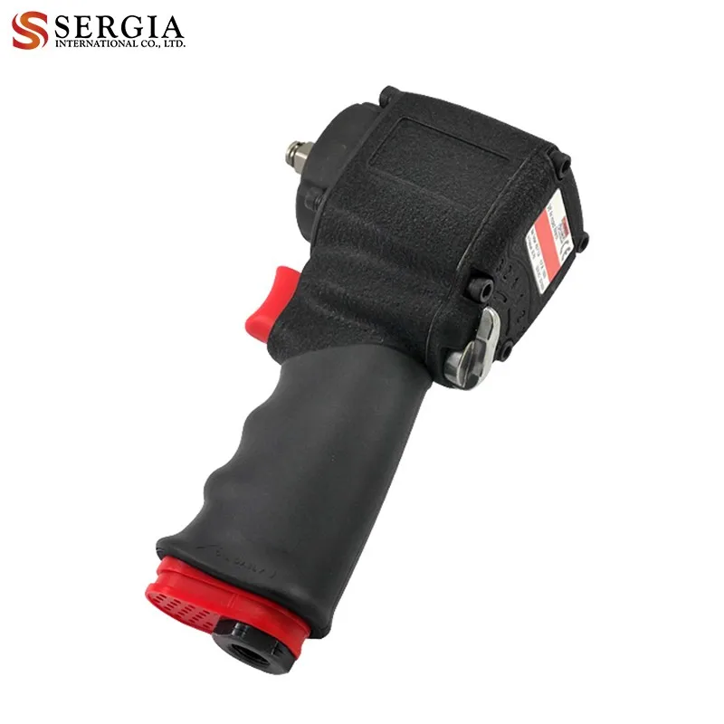 Taiwan 450ft-Lb 3/8" Stubby Pneumatic Air Impact Torque Wrenches