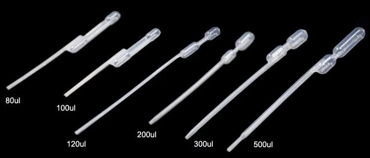 Double Bulb Plastic Pipette - Buy 80ul Double Bulb Transfer Pipette ...