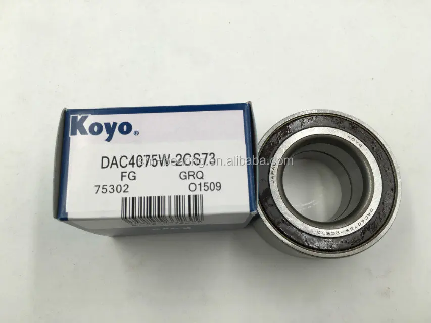 Front Wheel Bearing Koyo 90363-40079/90363-w0005/40bwd17dca116/dac4075w ...