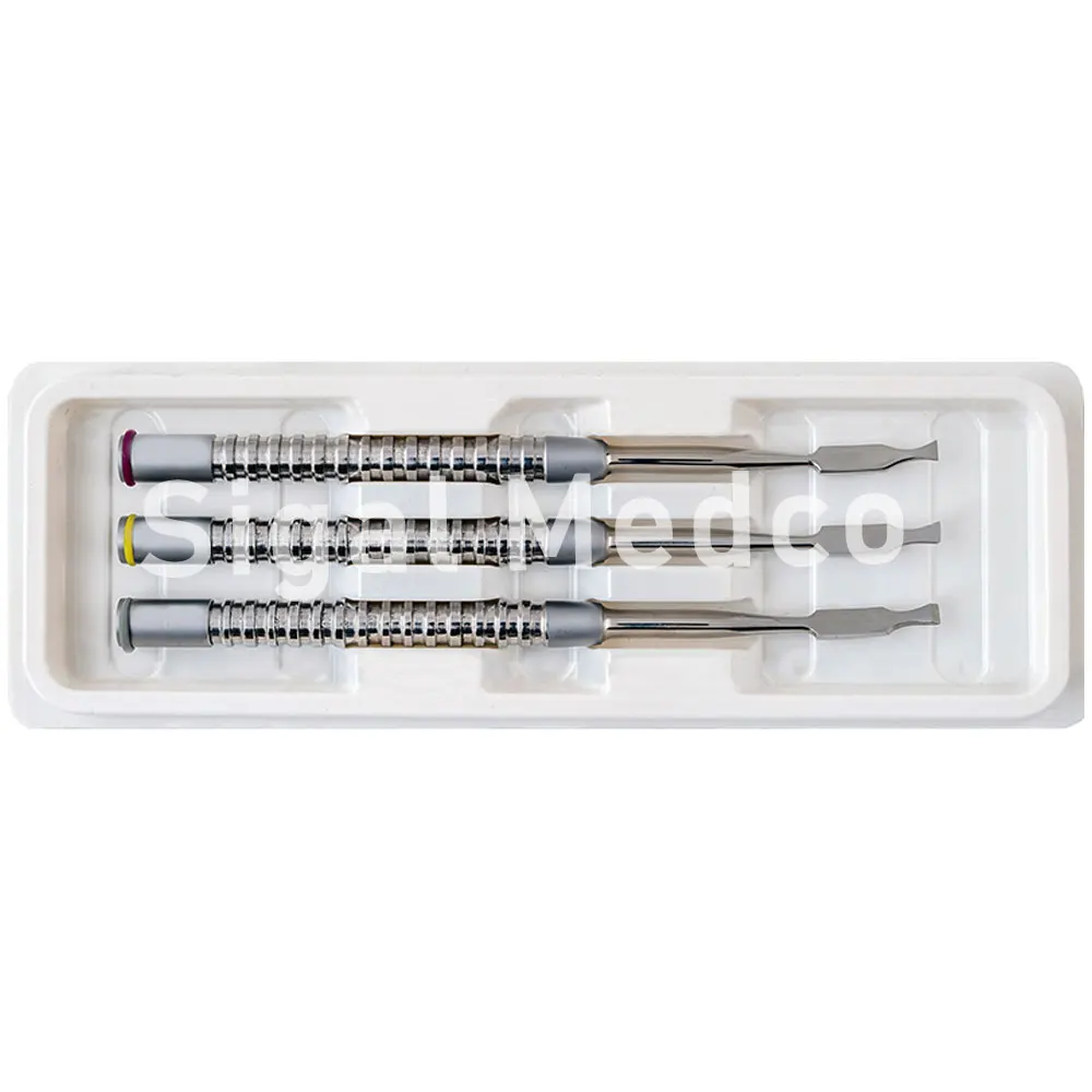 Perio Ochsenbein Chisel Implant Bone Graft Compactor Set Of 6 Plugger ...