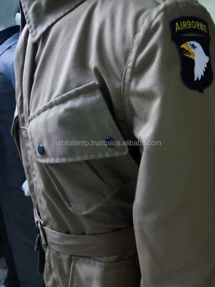 US M1942 M42 Airborne Paratrooper Uniform Jacket - Habitat Enterprises