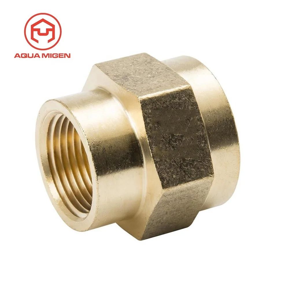 1-in Threaded Coupling Fitting Brass - Buy Brass Fittings Uae,Brass ...
