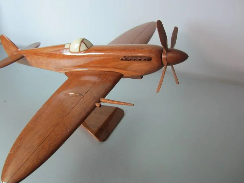 Wooden Aircraft Model - Boeing Airplane Model for Home