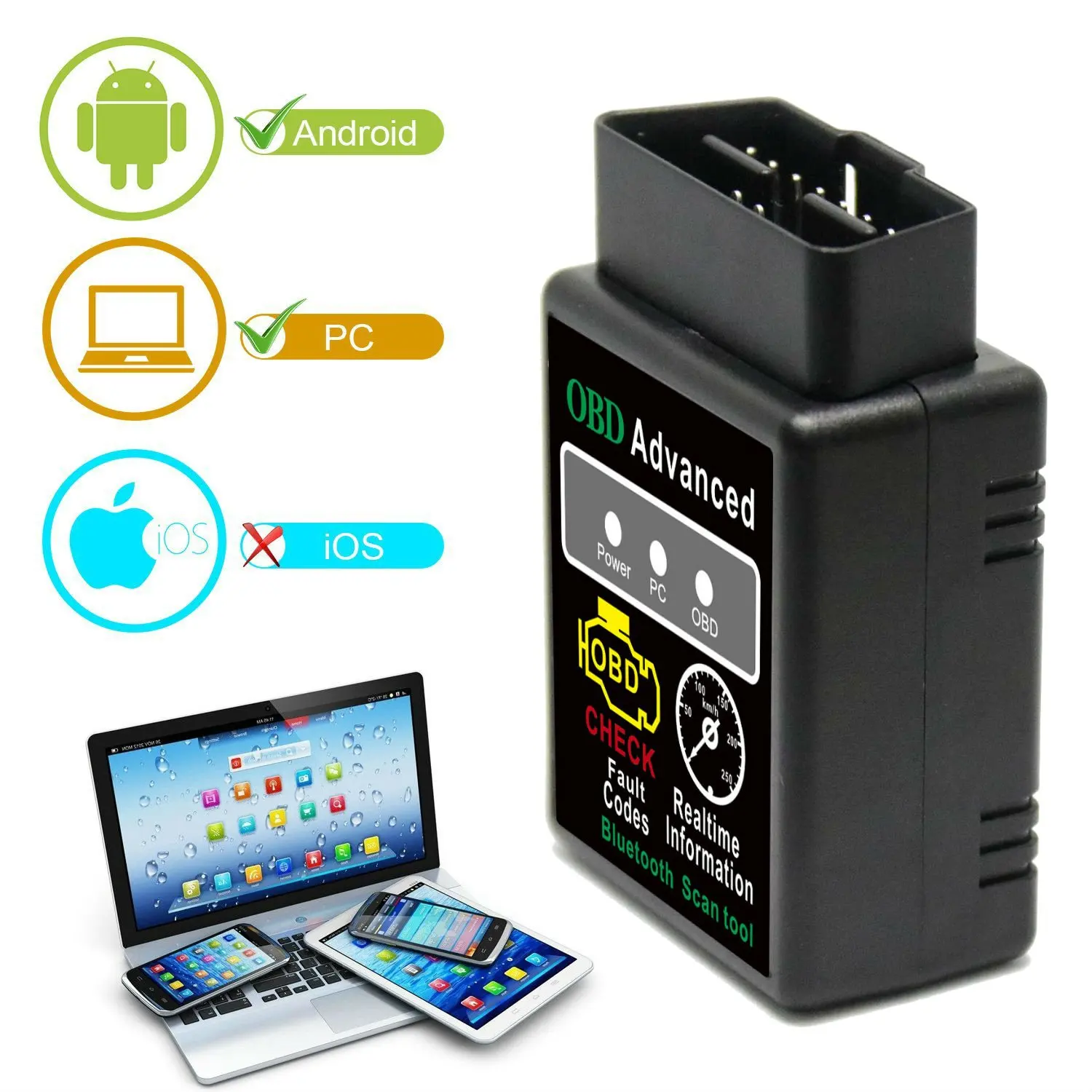 ELM327 V2.1 Mini OBD2 Code Reader - High Performance Scan Tool