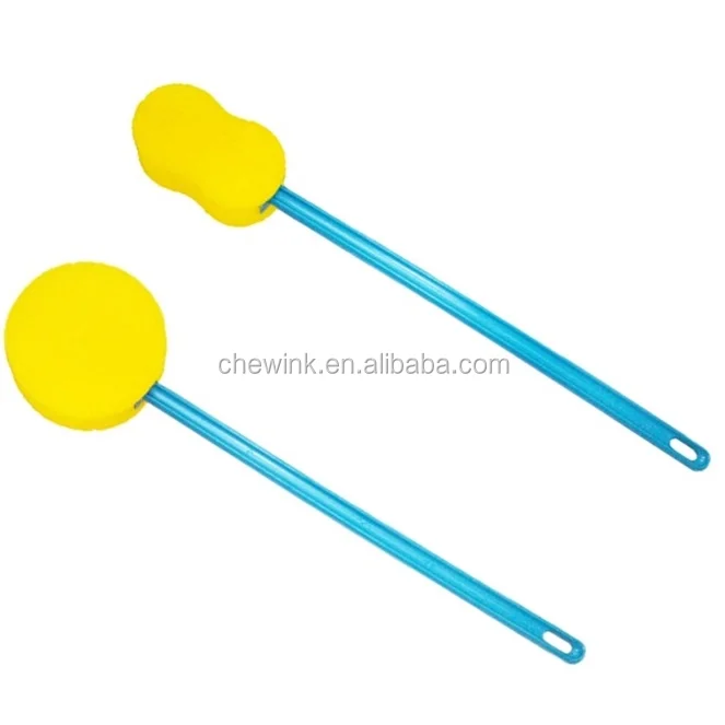 Fixed Angle Shower Handle Bathroom Sponge Stick - Buy Back Shower ...