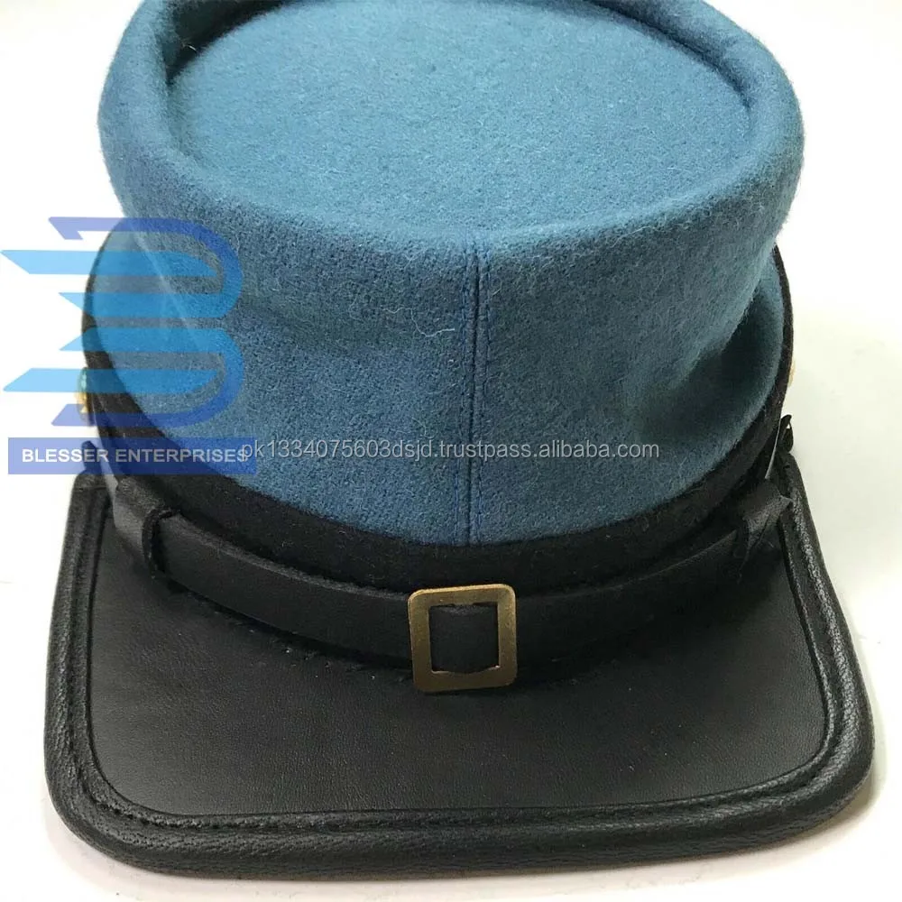 Civil War Confederate Infantry Early War Kepi Forage Hat Military Head ...