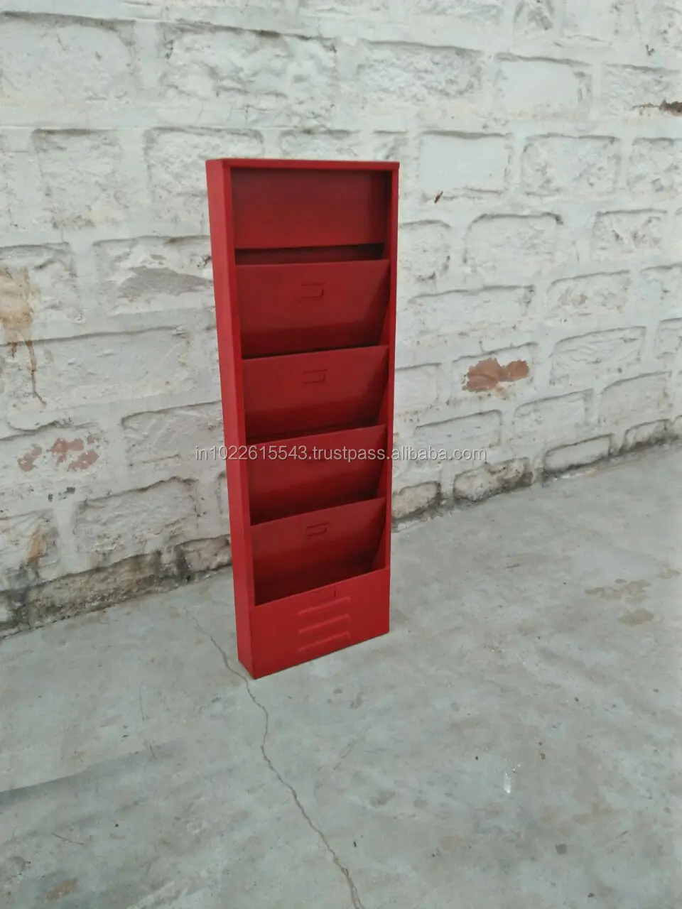 Industrial Iron Magazine & Newspaper Rack,Modern Iron Magazine Rack ...