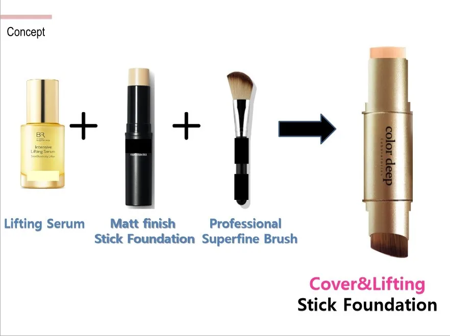 Color Deep Cover & Lifting Stick Foundation - Buy Foundation Stick ...