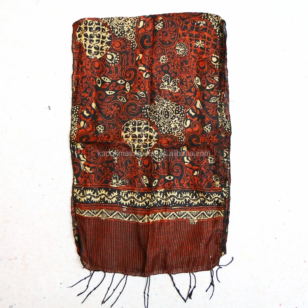 Batik Silk Scarf For Bali Rattan Bag Accessories - Buy 100% Silk Scarf ...