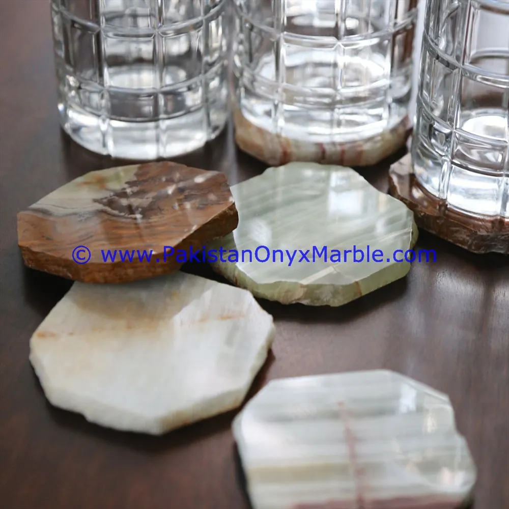 Custom Onyx Drink Coasters Wholesale - Buy Various Natural Round White ...