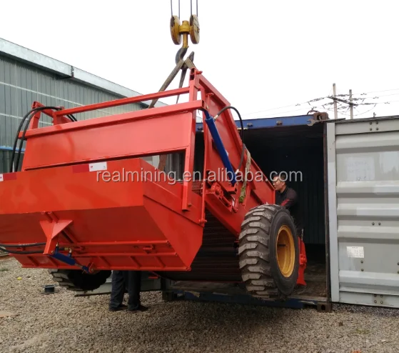 Efficient Beach Cleaning with Rio's Sifter Roller Tractor Mount