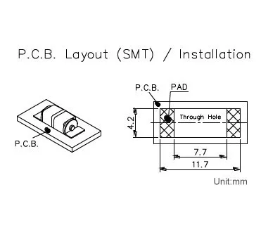 Smd Installation Vibration Sensor Switch - Buy Vibration Sensor,Smd ...