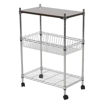 Modular Kitchen Stainless Steel Grain Trolley Pull Out - Buy Meta Wire ...