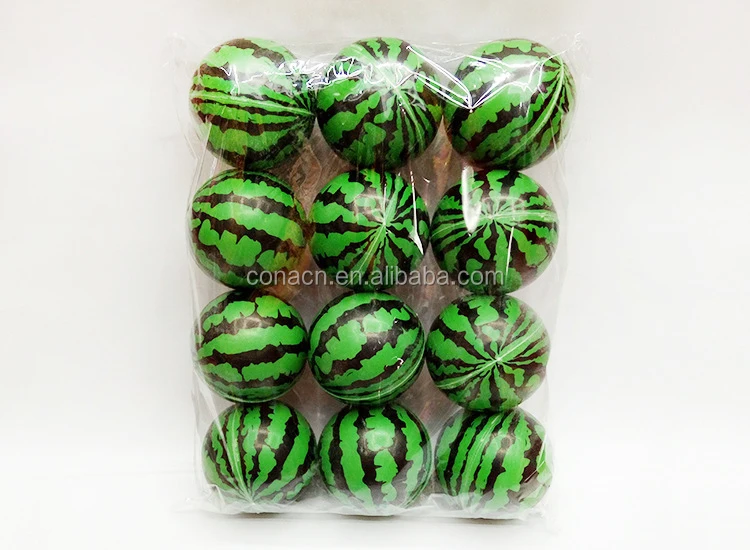 Soft Foam Watermelon Stress Balls For Kids 2.5" Perfect For Small Hands ...