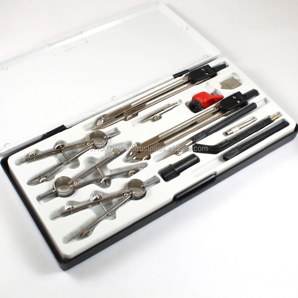 Engineering Technical Drawing Instrument Geometry Box Set