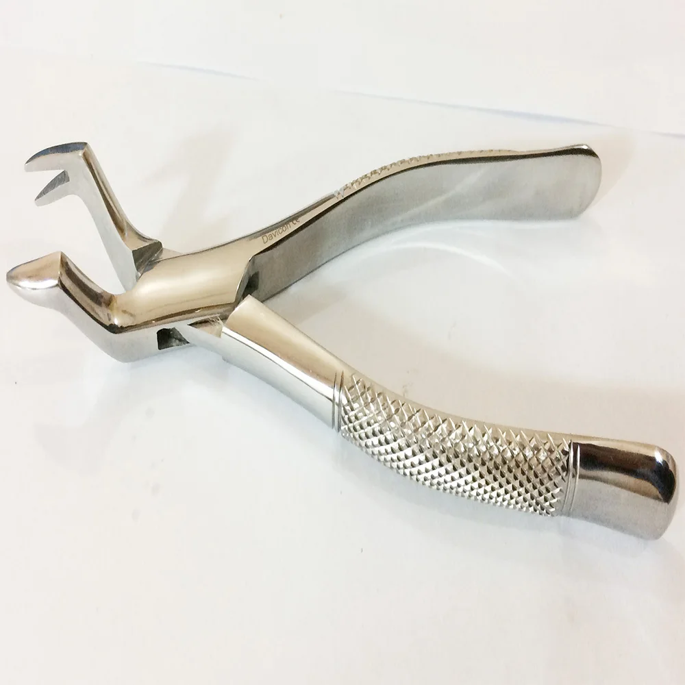 Fórceis de extração de dentes para mandibular, instrumentos dentários ...