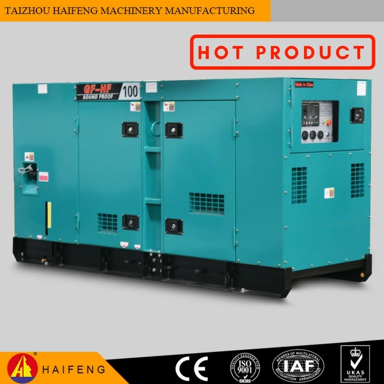 100000 Watt Stille Diesel Generator Voor Koop 125kva Made In China Met ...