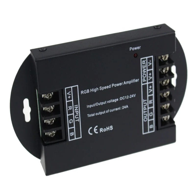 RGB LED Strip Light Controller - High Speed Power Amplifier