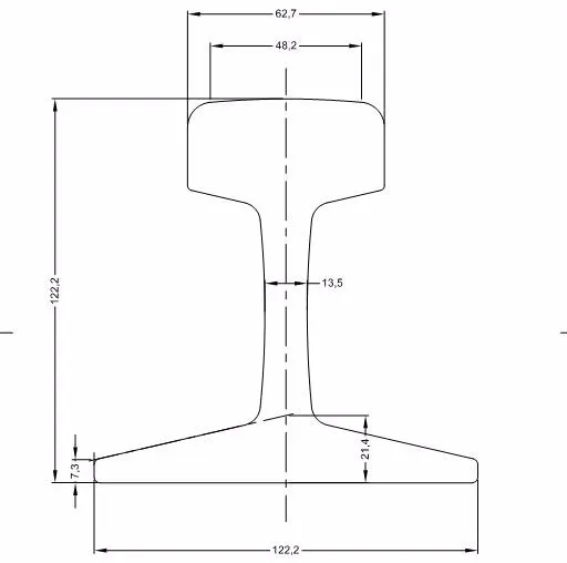 Jis Standard 37a Heavy Steel Rail - Buy Jis37a,37a Heavy Steel Rail,Jis ...