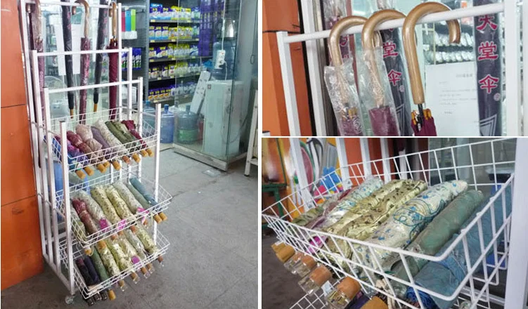 Custom Retail Store Promotion Umbrella Display Stand,Umbrella Display ...