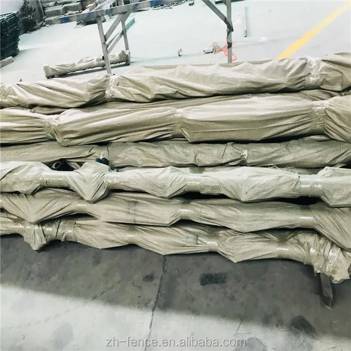 12 Foot Metal Steel Fence Posts with Green - Durable & Safe