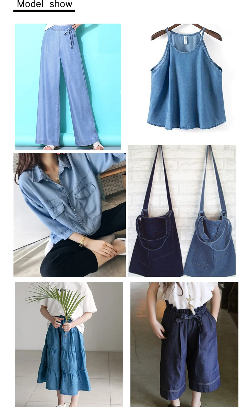 Shop Our Woven 100% Cotton Denim Fabric for Fashion Jeans