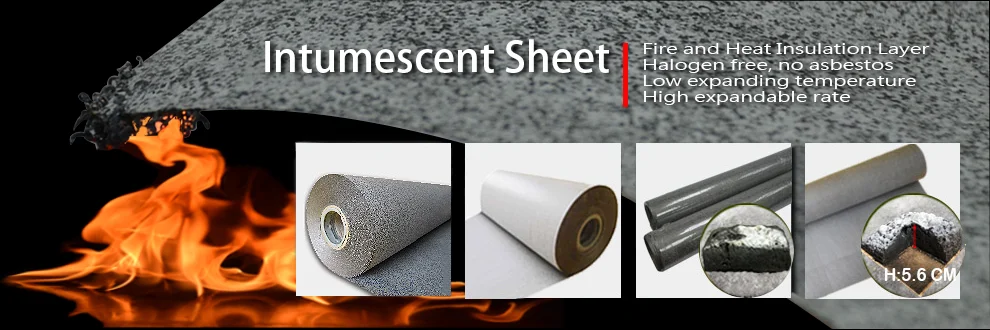 Patented Intumescent Fireproof Paper - Buy Fire Resistant Intumescent ...