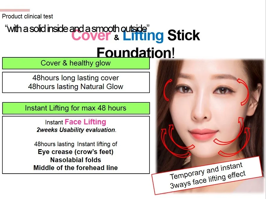 Color Deep Cover & Lifting Stick Foundation - Buy Foundation Stick ...