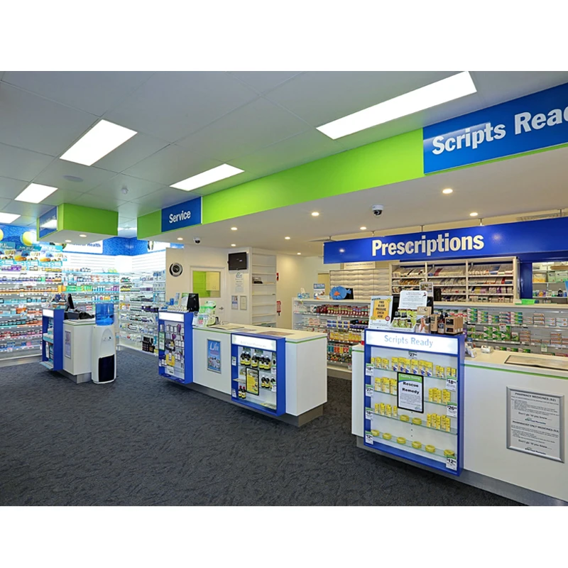 LUX Customized Pharmacy Shelves - Enhance Drugstore Display
