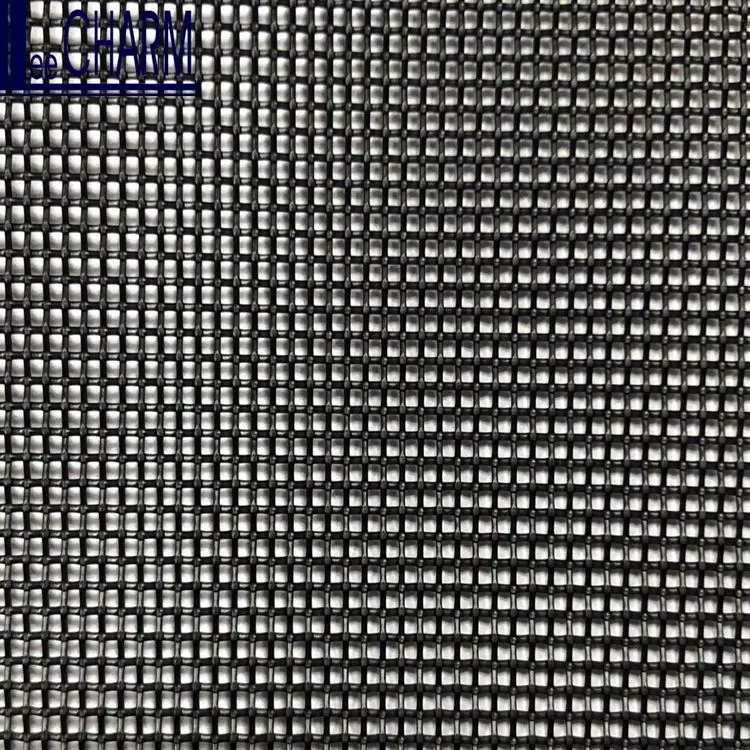 Lcdw006 Taiwan Nylon Square Stiff Black Mesh Fabric - Buy Stiff Mesh ...