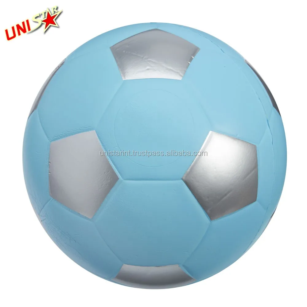 Soccer Ball Pu Hand Stitched Football Soft Pu Durable Skin Coated Foam ...