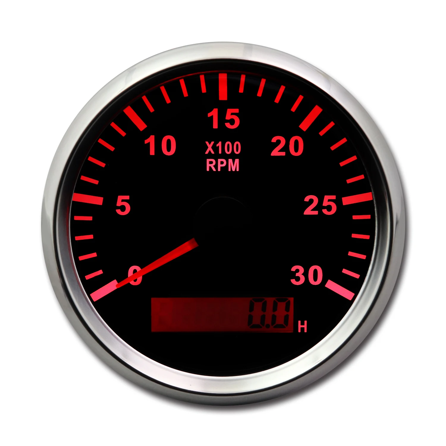 85mm Tachometer 3000 Rpm With Hour Meter - Buy Vehicle Universal Fuel ...