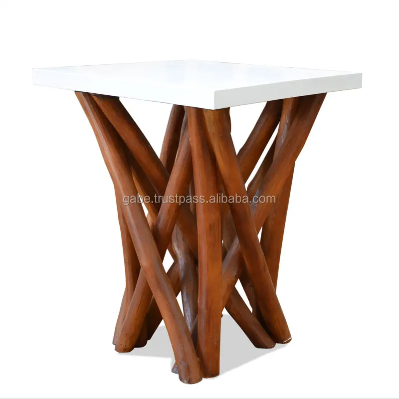 Accent Table Root - Tree Stump Table for Living Room