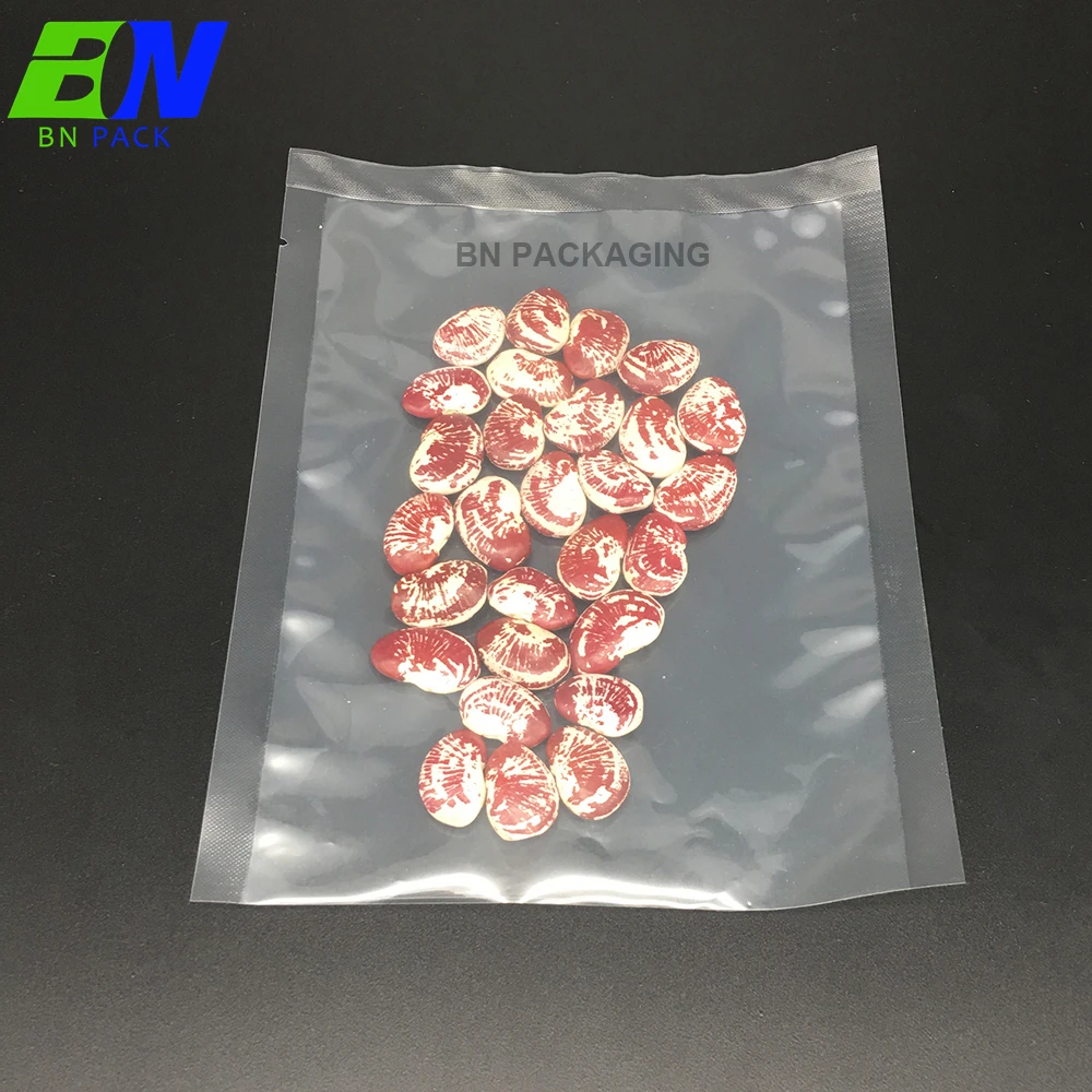 Three Side Seal Transparent Bags Packaging Vacuum Sealed Bags For Food ...