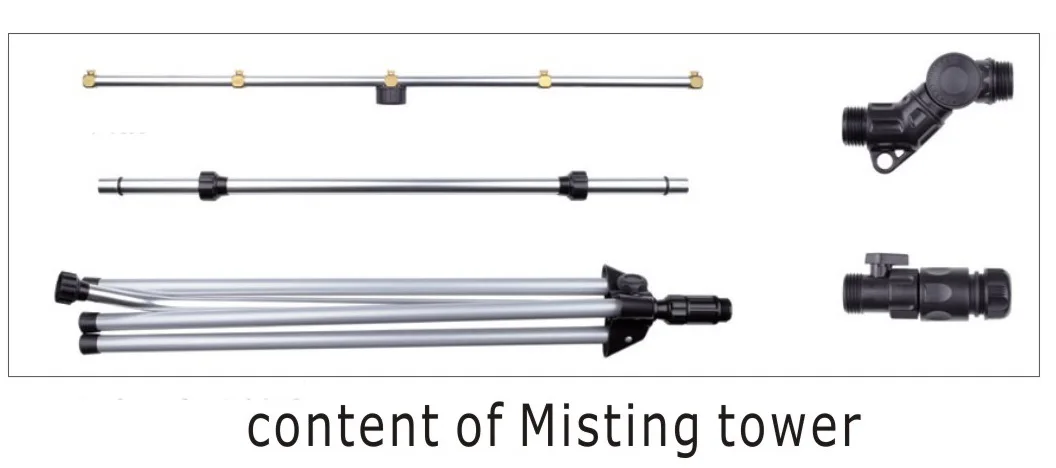 Portable Stand Water Cooling Mist Tower - JACK WORTH