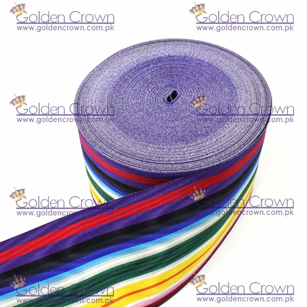 Rainbow Moire Ribbon | Masonic Regalia Rainbow Ribbon | Rainbow Ribbon ...