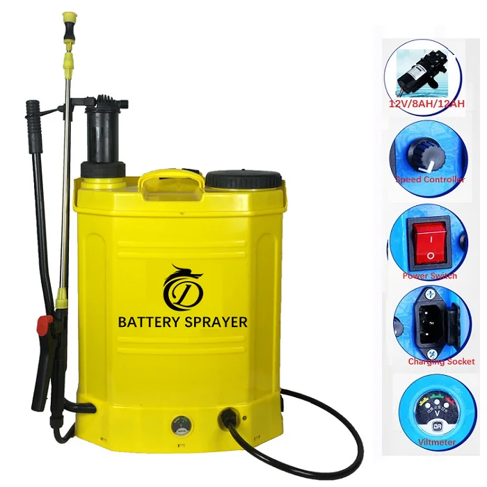 Battery Spray And Manual Pumping (2 In 1 ) Agriculture Sprayer - Buy ...