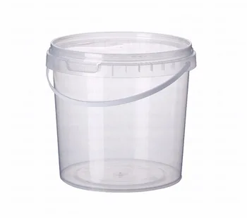 5 Gallon Clear Plastic Bucket - Drone Fest
