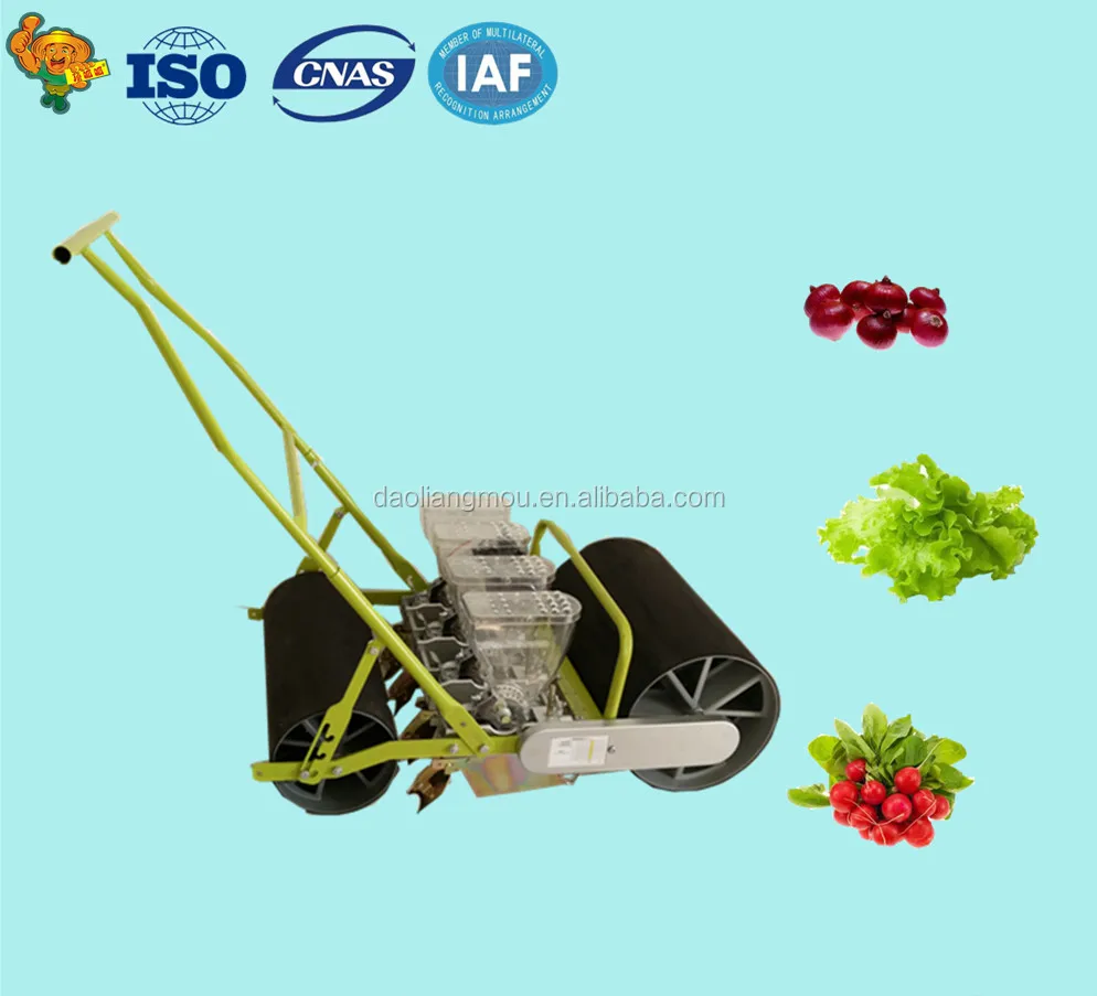 Manual Seed Drill 4 Row Seeder for Onion & Carrot - Ideal for Small ...