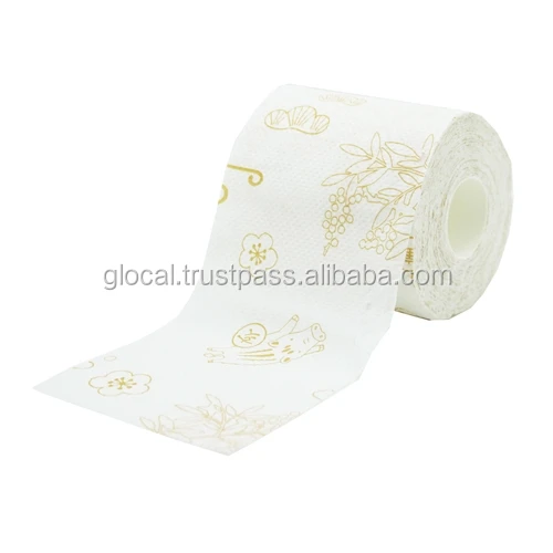 Made In Japan Toilet Roll "happy New Year" Gift 1r 27.5m W Toilet Paper ...