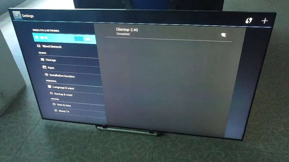 V by One 4K 86" LCD Panel Display Module with Android TV