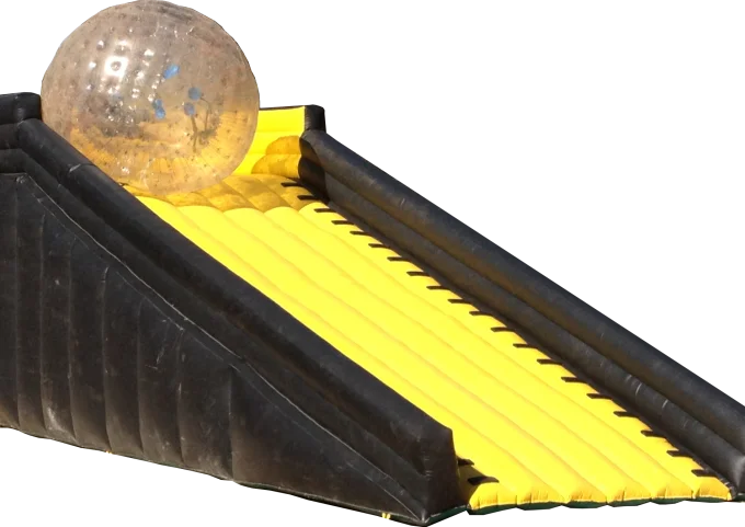 Inflatable Zorb Ball Ramp - Ultimate Human Hamster Experience