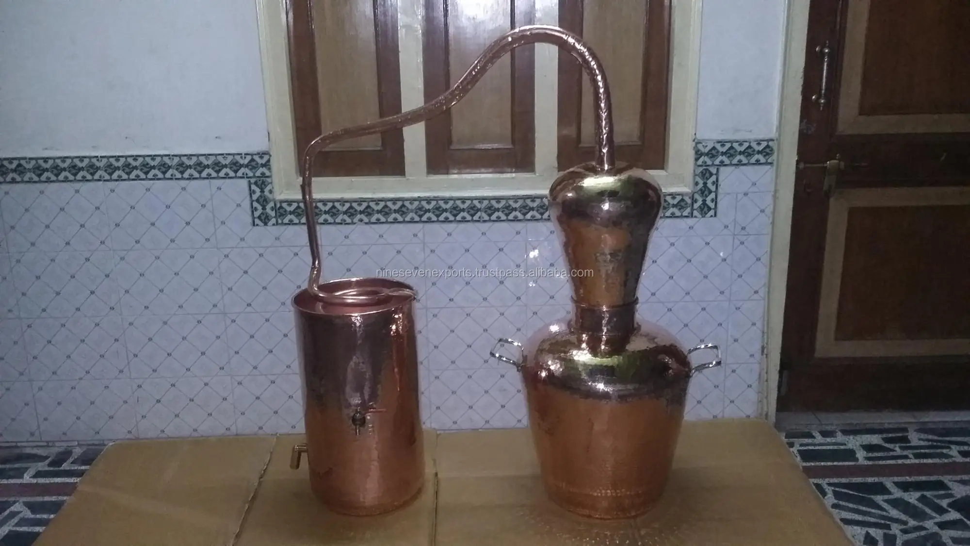 Copper Distillation - Homebrewing with NINE SEVEN EXPORTS