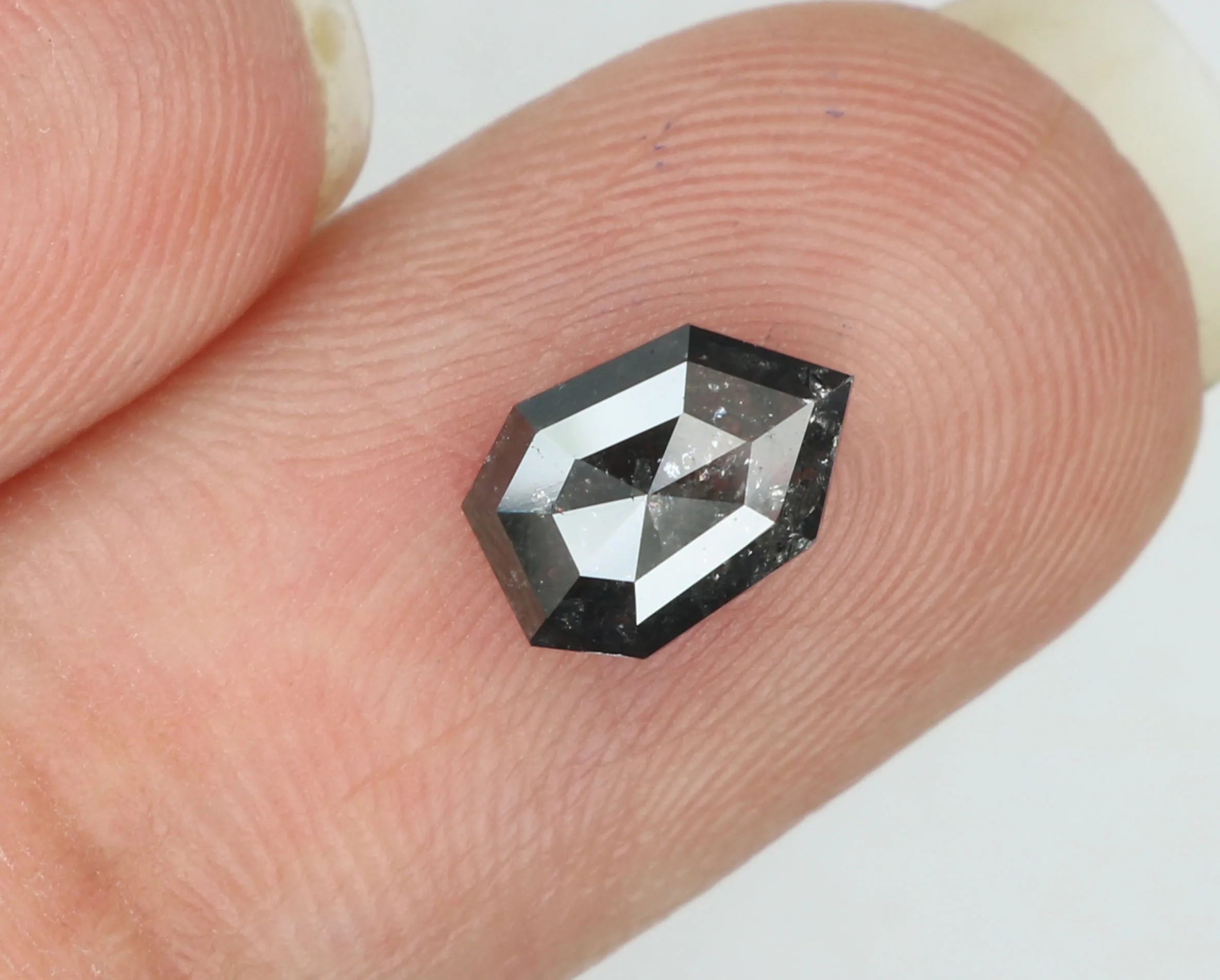 Natural Antique Cut Black Diamonds I3 Clarity 0.86 Carat - Buy ...