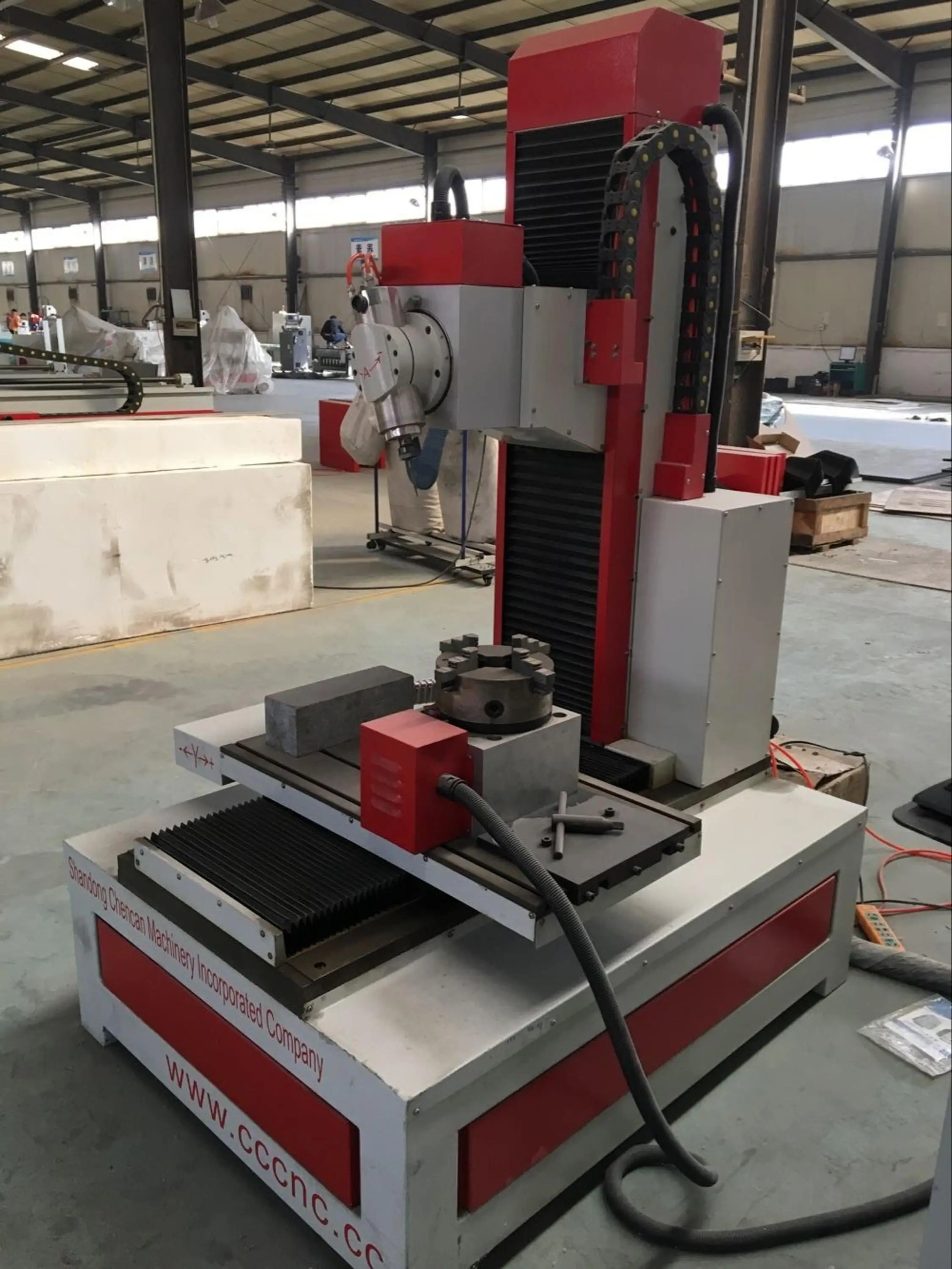 Mini 5 Axis Cnc Router Sculpture Machine Center For Wood Foam Cc-v0404 ...