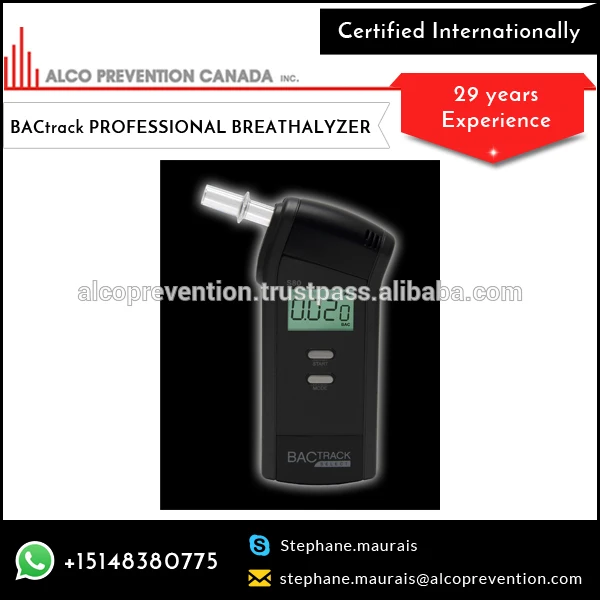 Bactrack S80 Breathalyzer - Quick & Easy Alcohol Testing
