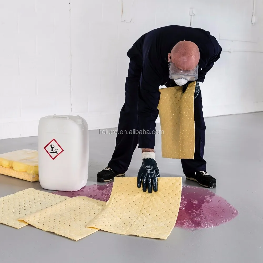 Chemical Absorbent Pads For Workplace - Buy Chemical Absorbent Pads ...